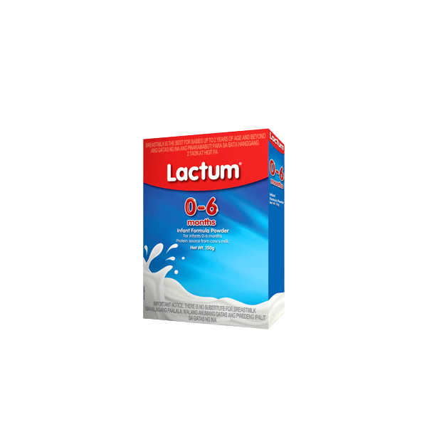 LACTUM 0-6 Months Powder Milk 150g price in the Philippines | MedsGo ...